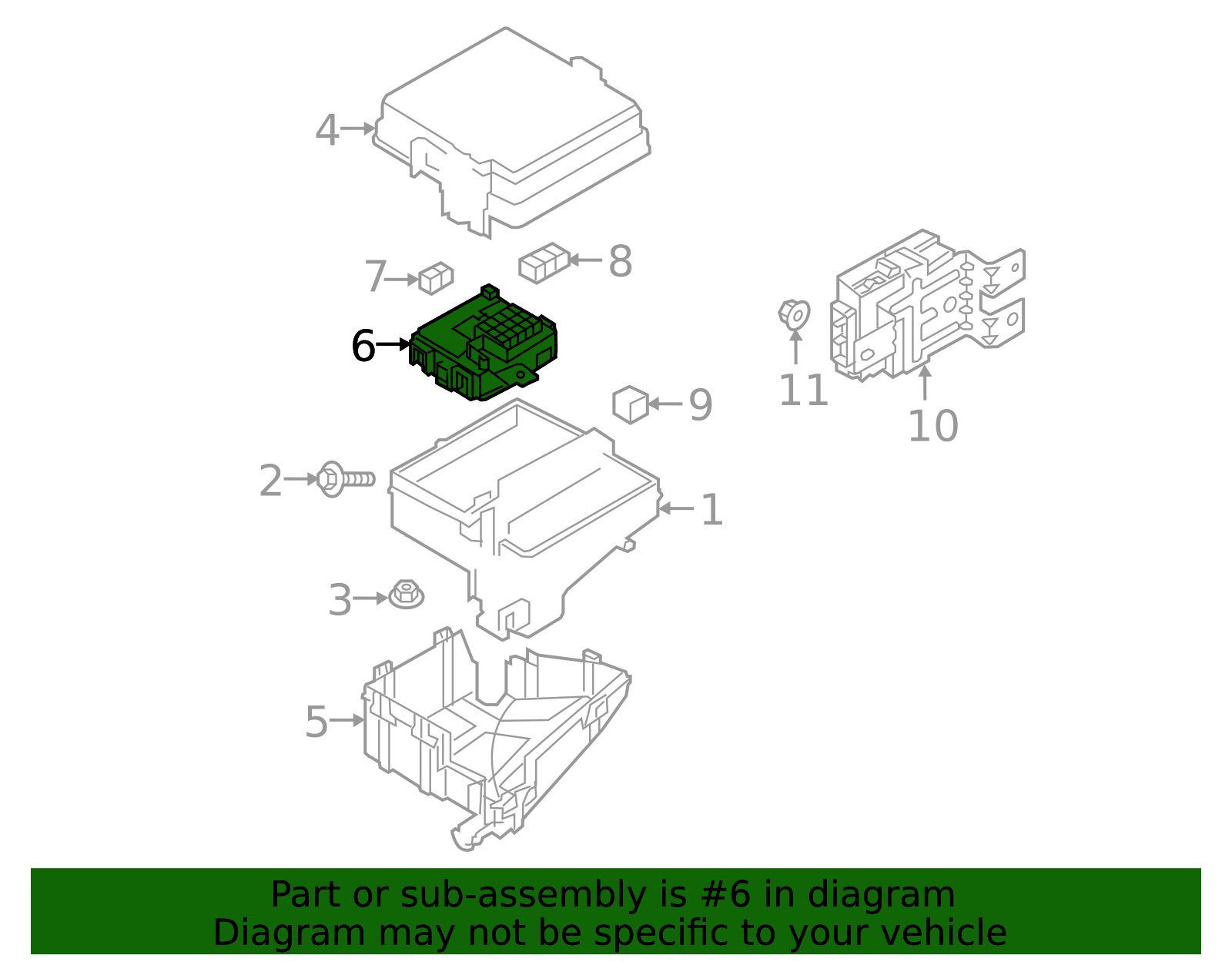 91950-D9BD0 - Fuse Box 2017-2019 Kia Sportage | Kia.Parts Store