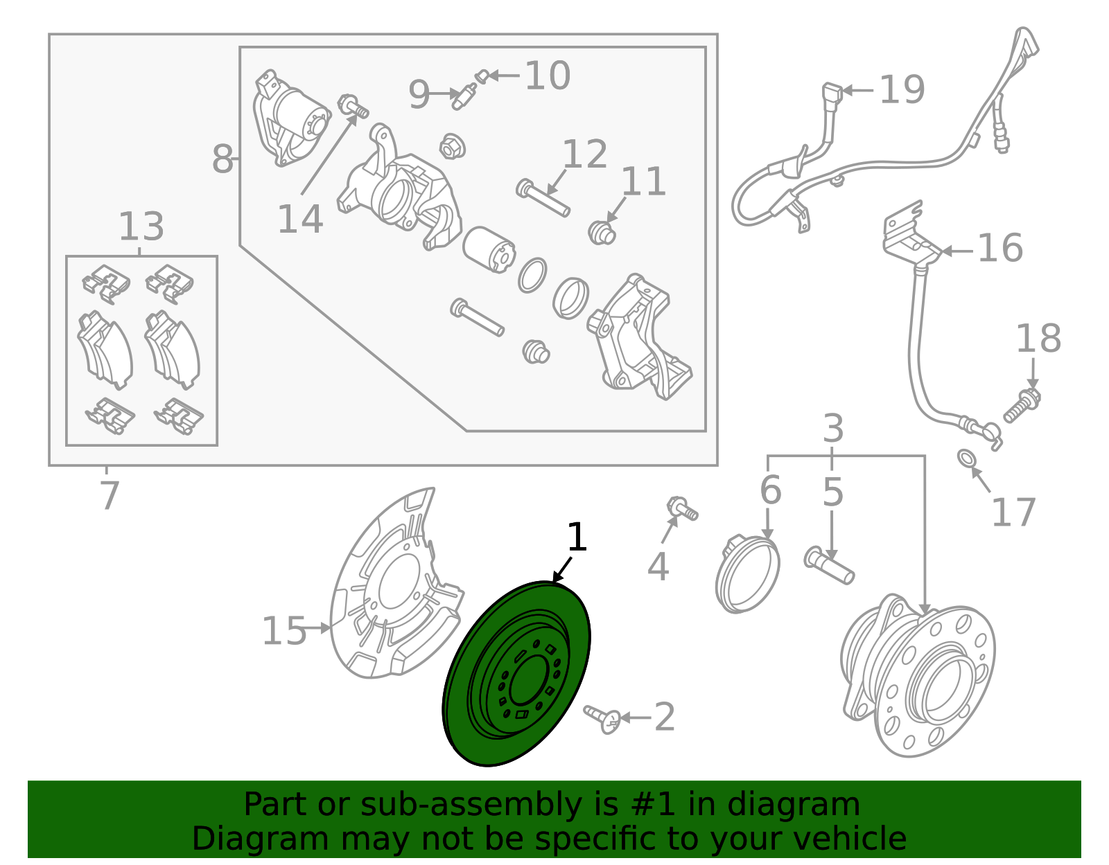 58411-R0000 - Rotor 2022-2025 Kia Carnival | Kia.Parts Store
