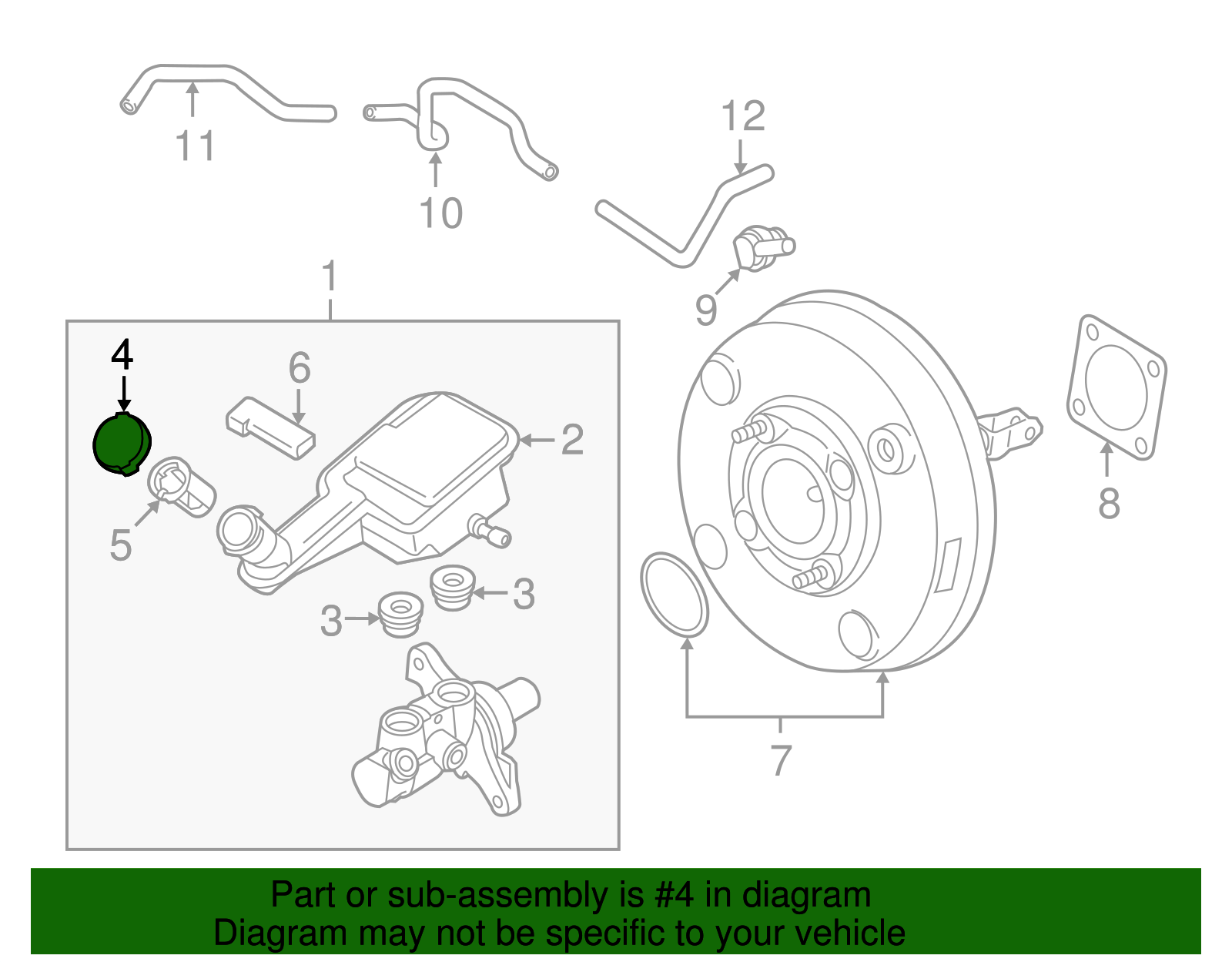 46020-1HK0A - Reservoir Cap - 2012-2019 Nissan | Conicelli Nissan