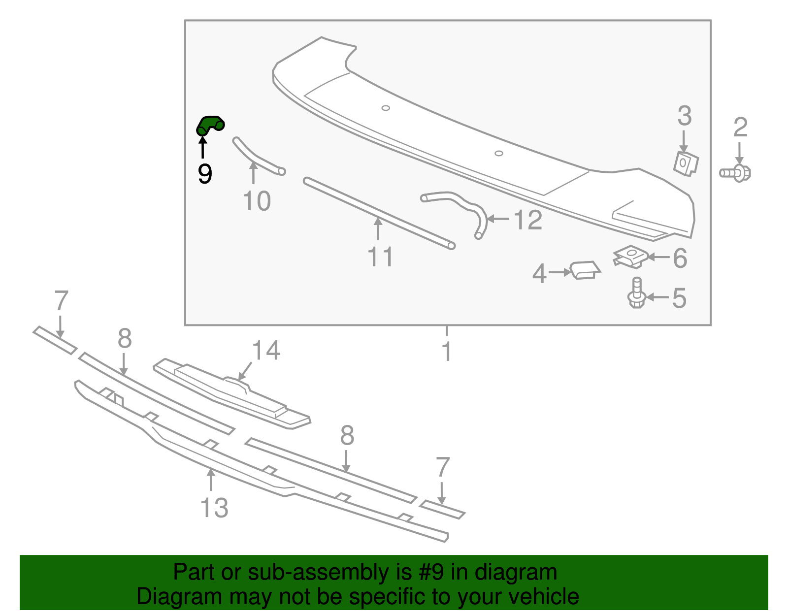 2017-2022 Honda CR-V Washer Nozzle 76850-TLA-A01 | Honda Factory Parts