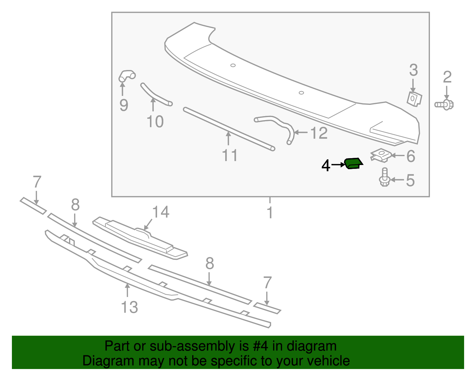 2016-2022 Honda Spoiler Assembly Clip 91513-T6A-003 | hondapartswd