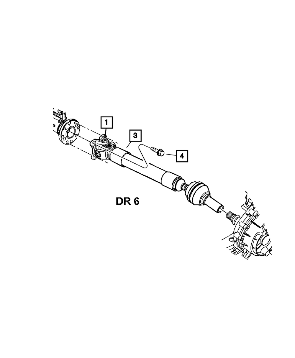 Drive Shaft 52123021AC | My Mopar Parts