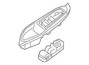 2017-2018 Chevrolet Malibu Switch Bezel 84493828 | Courtesy Parts