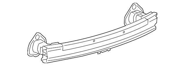 2013-2022 GM Rear Bumper Impact Bar 42450527 GM | GMPartsDirect.com