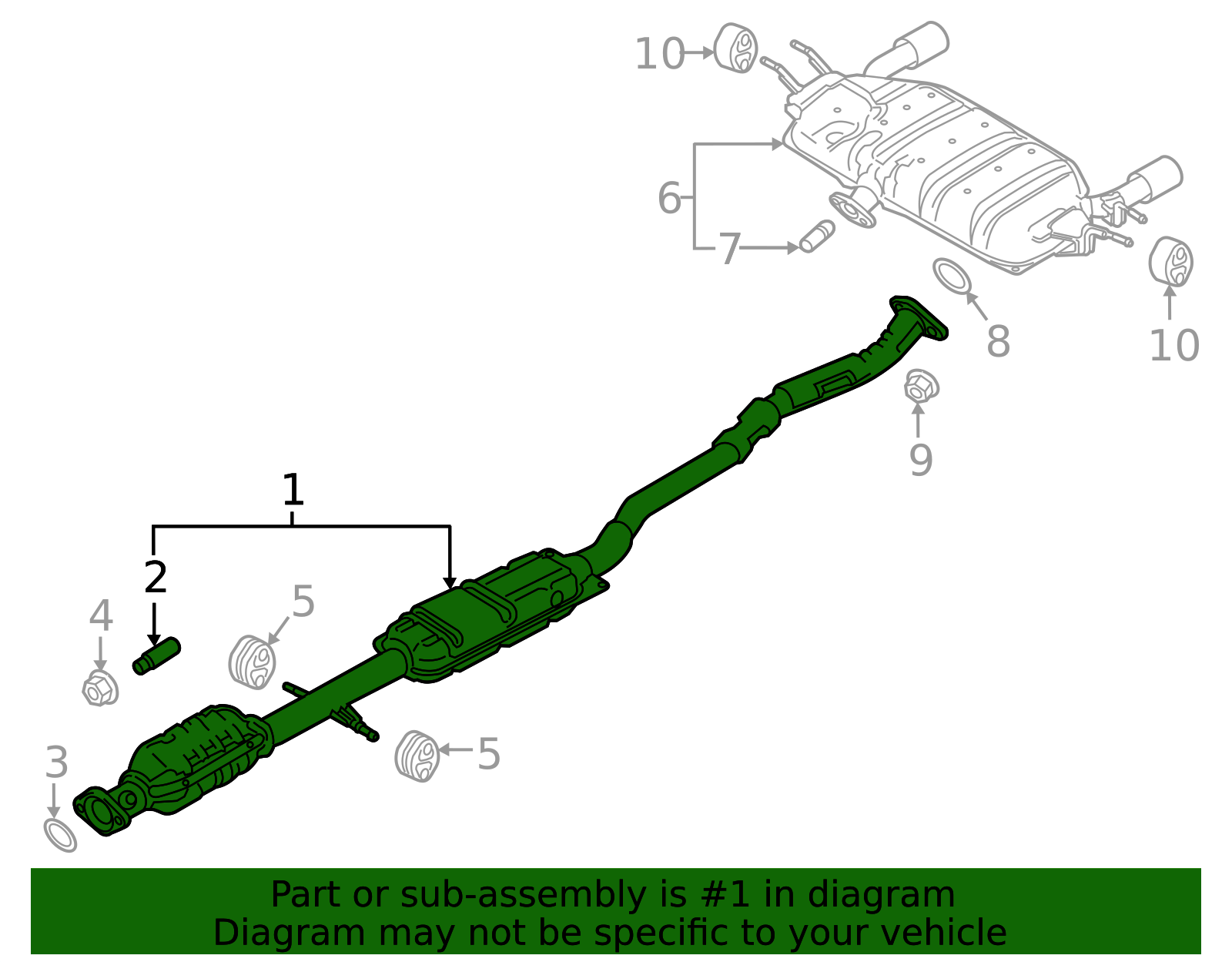 PY4V-40-600 - Exhaust Pipe - 2020 Mazda CX-30 | Mazda Parts Factor
