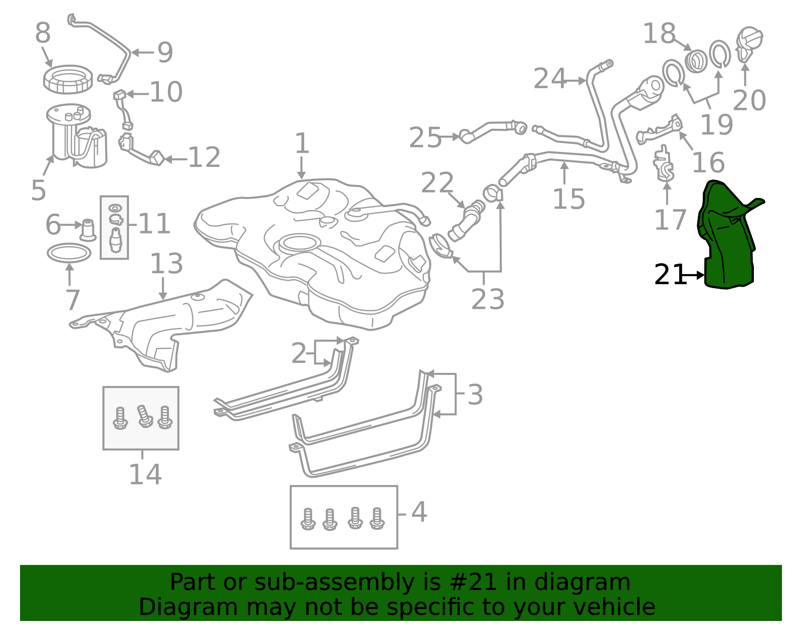 77277-21030 - High-Quality Fuel Filler Neck Insulator for 2011-2016 ...