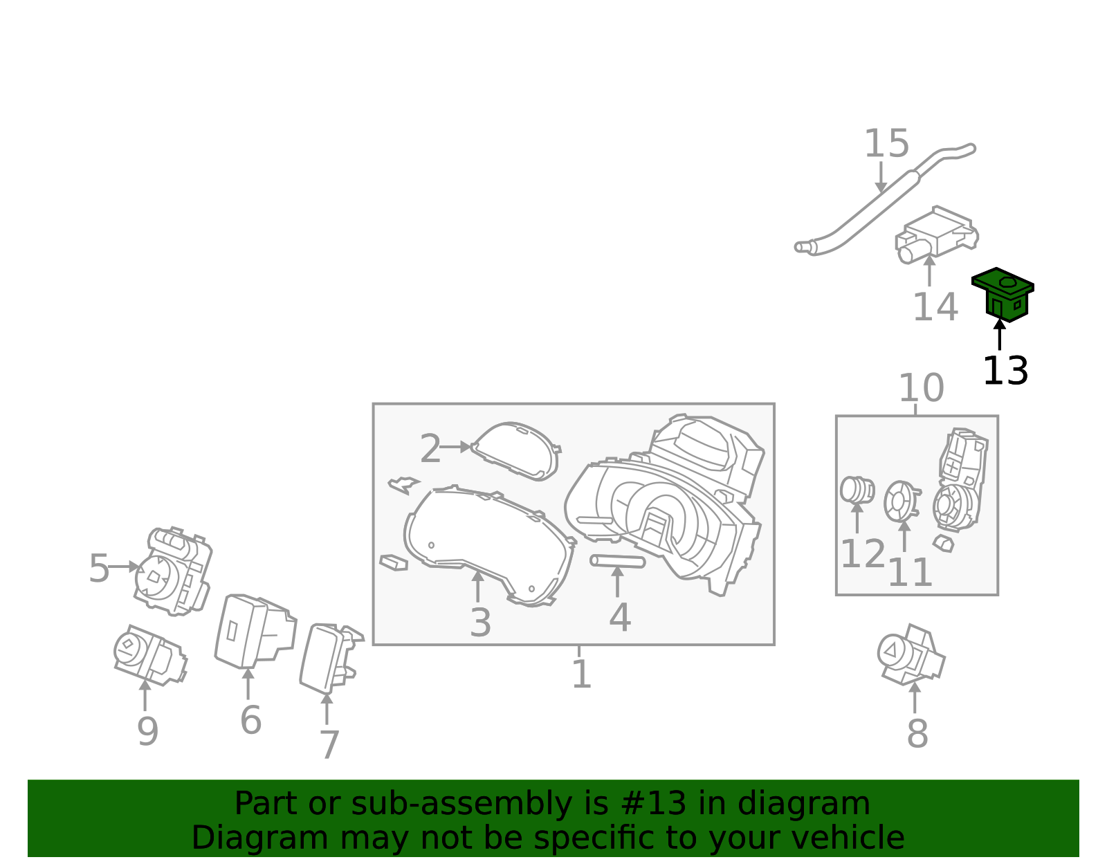 39860-TM8-A01 - High-Quality Ambient Light Sensor for AutoNation Parts