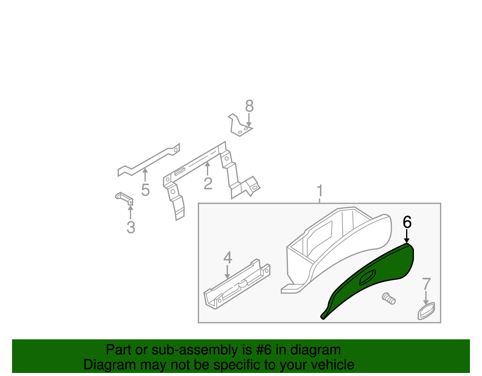 84512-25000-LT - Cover - 2000-2005 Hyundai Accent | Conicelli Hyundai