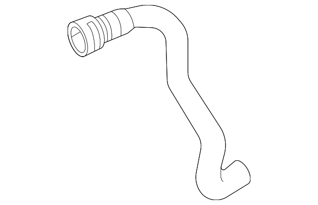 2022-2025 Audi Center Hose 8W0-122-073-L | Audi USA Parts