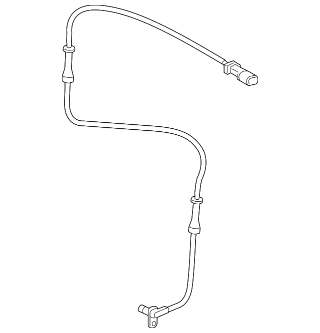 2015-2020 GM Rear Wheel Speed Sensor 84143665 | Courtesy Parts