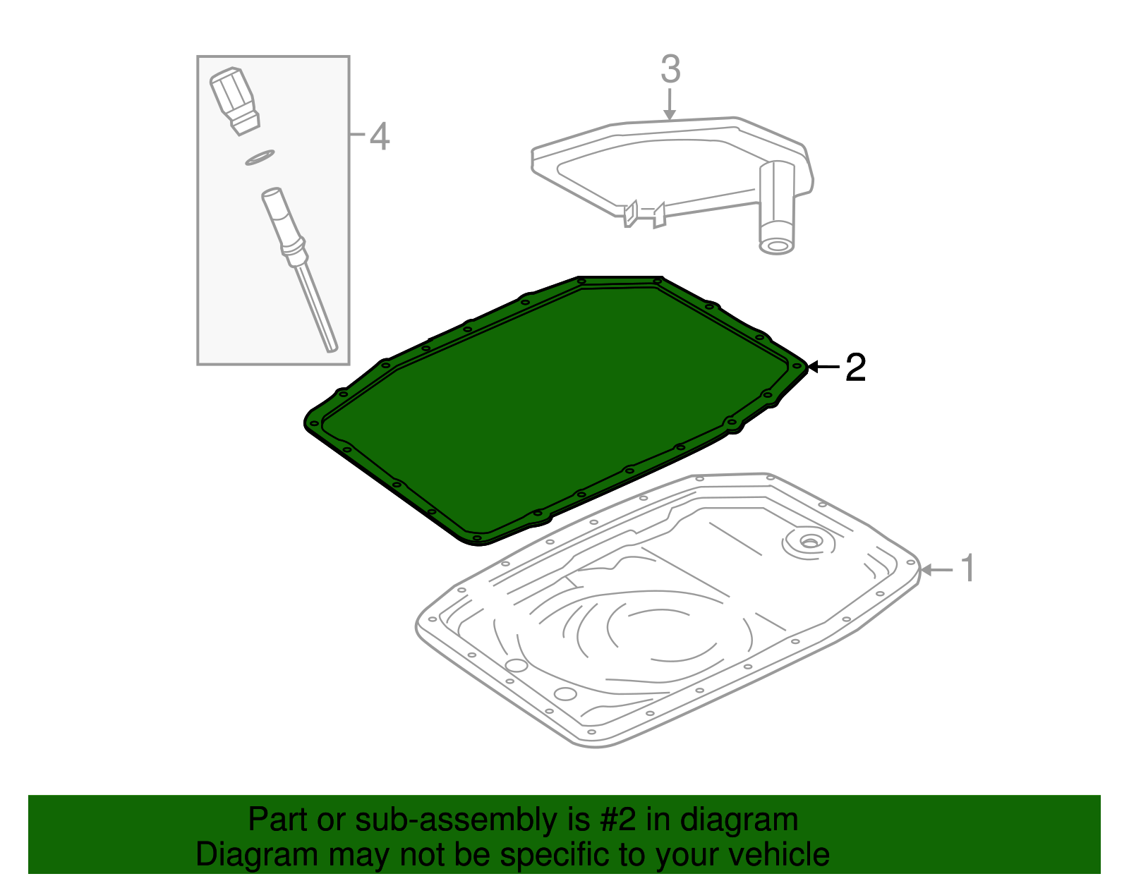 2006-2024 Ford | Gasket | BL3Z-7A191-C | Walls' Ford Parts