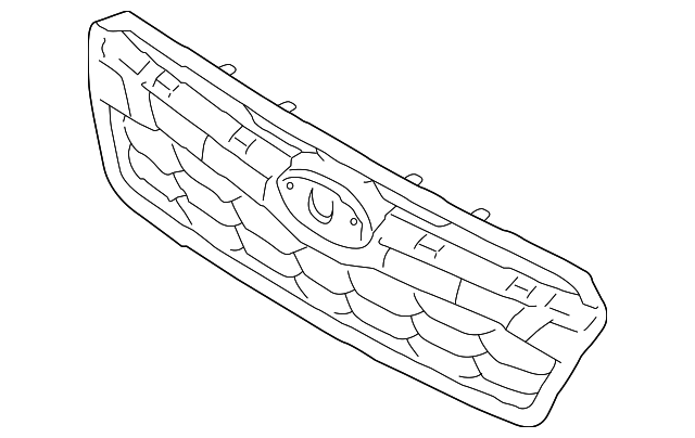 2019-2020 Subaru Crosstrek Upper Grille 91122FL100 | Buy Subaru Parts