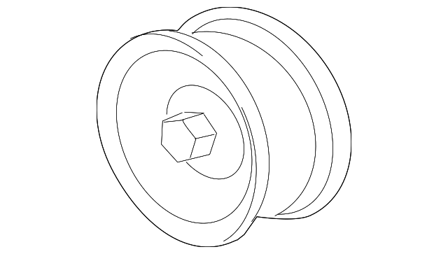 2007-2024 Jaguar Pulley C2D21157 | JaguarParts.com