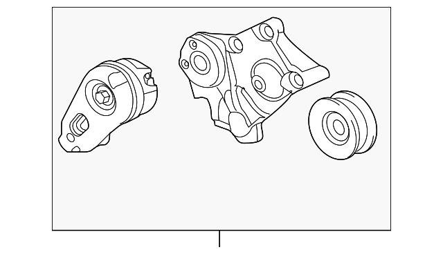 2010-2024 Jaguar Belt Tensioner C2D49666 | OEM Parts Online
