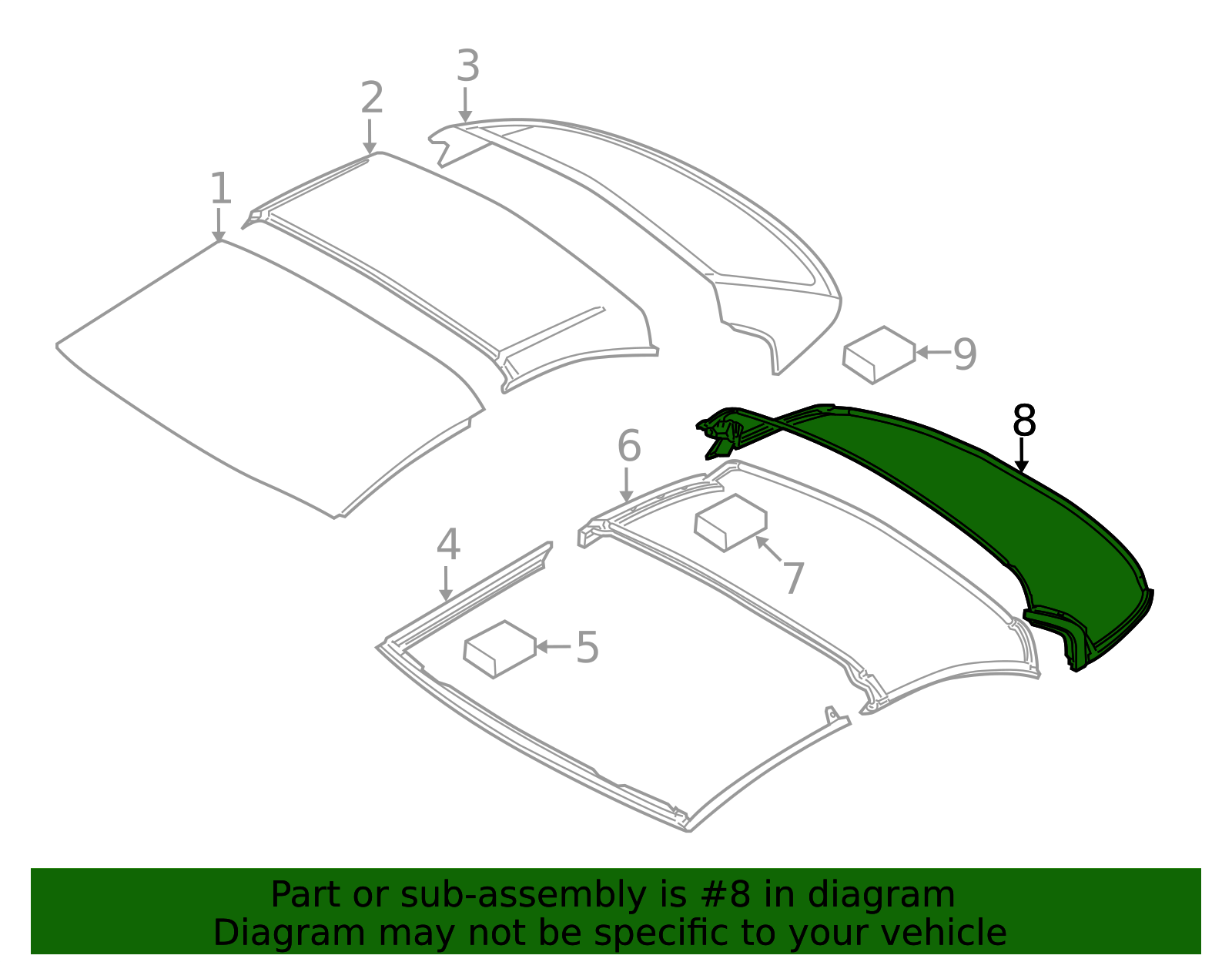 54377415366 - 2014-2020 BMW Rear Seal (54-37-7-415-366) | BMW of South ...