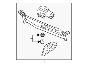 2012-2022 Volkswagen Passat Motor & Linkage 561-955-023-C | VW Direct ...