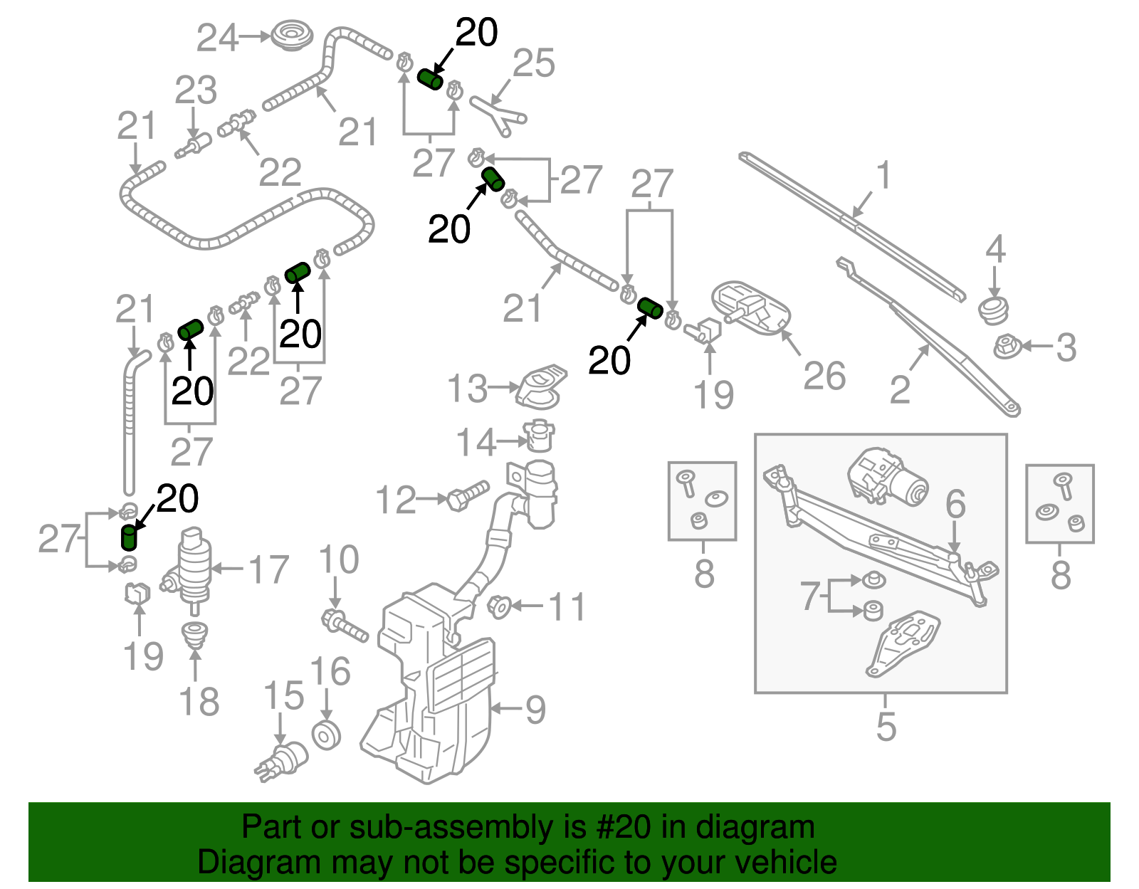 1998-2025 Volkswagen Hose 2D0-955-962 | OEM Parts Online