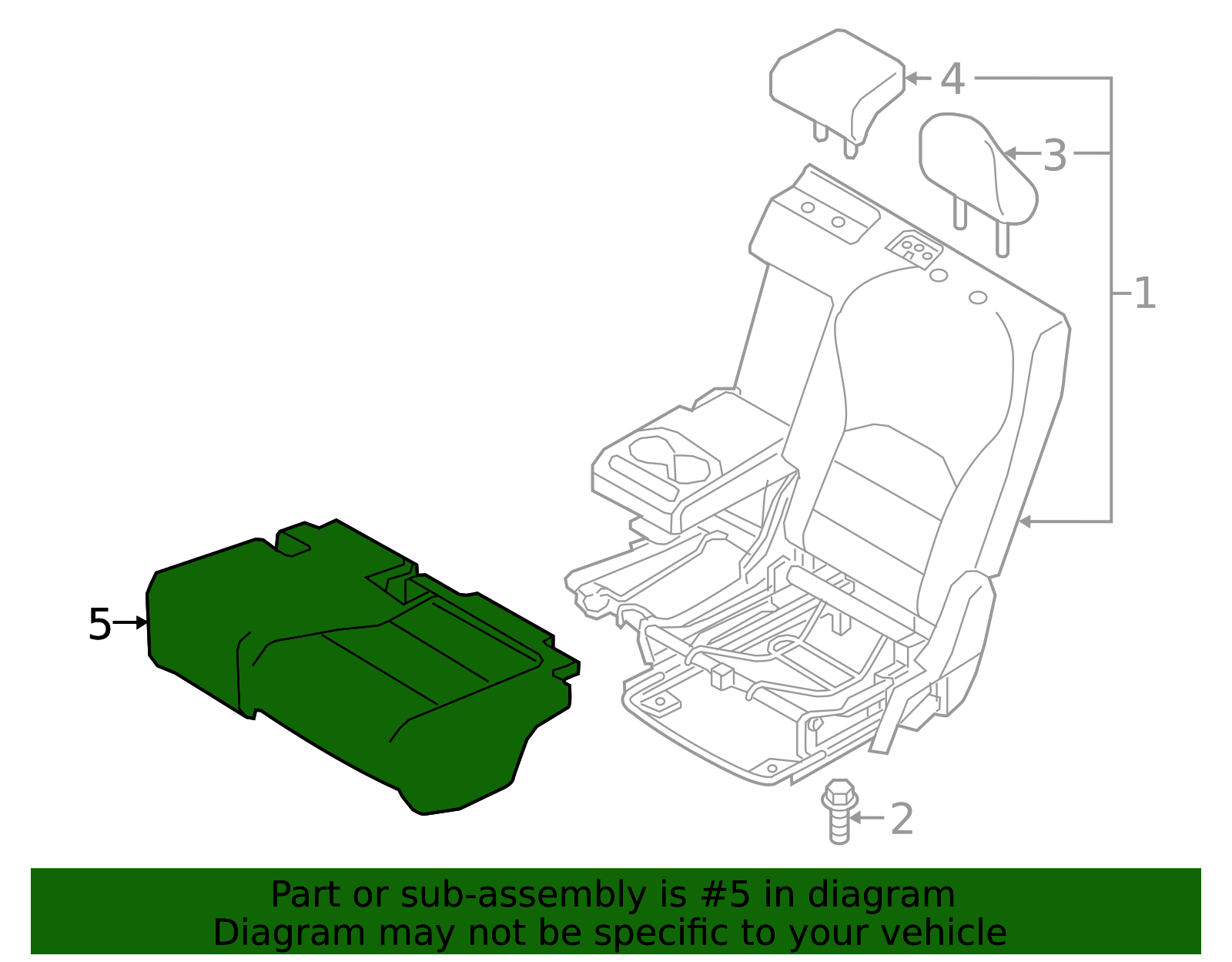 883505NB8A - Cushion Assembly 2019-2020 Infiniti QX50 | Infiniti of ...