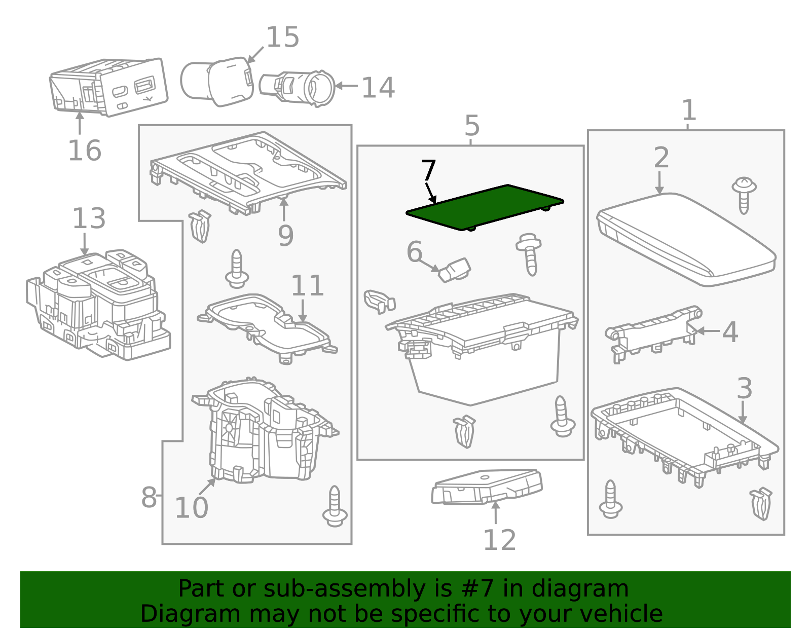 58916-0E110 - High-Quality Mat for 2023-2025 Lexus | AutoNation Parts