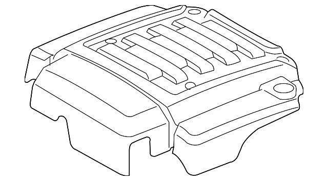 LBH500092 - Engine Cover - 2006-2009 Land Rover Range Rover | Land ...