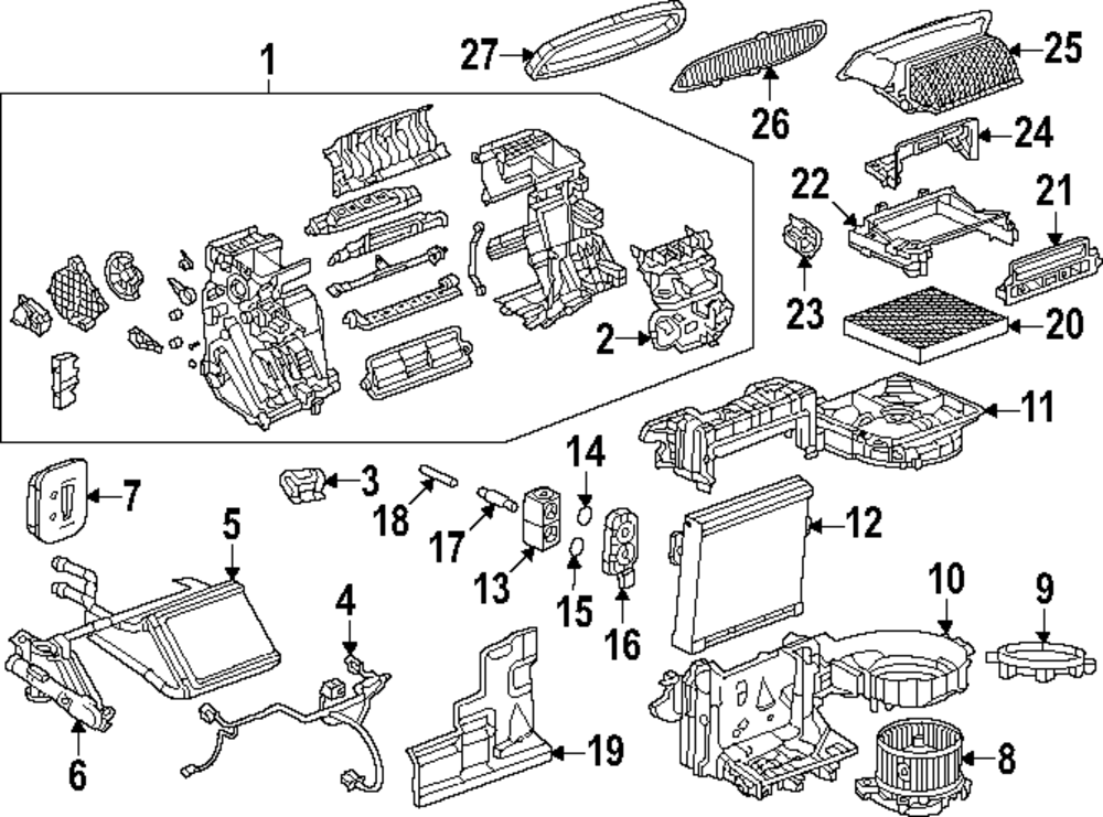 2024-2025 GM Door Actuator 42812106 | Capital Chevy Parts