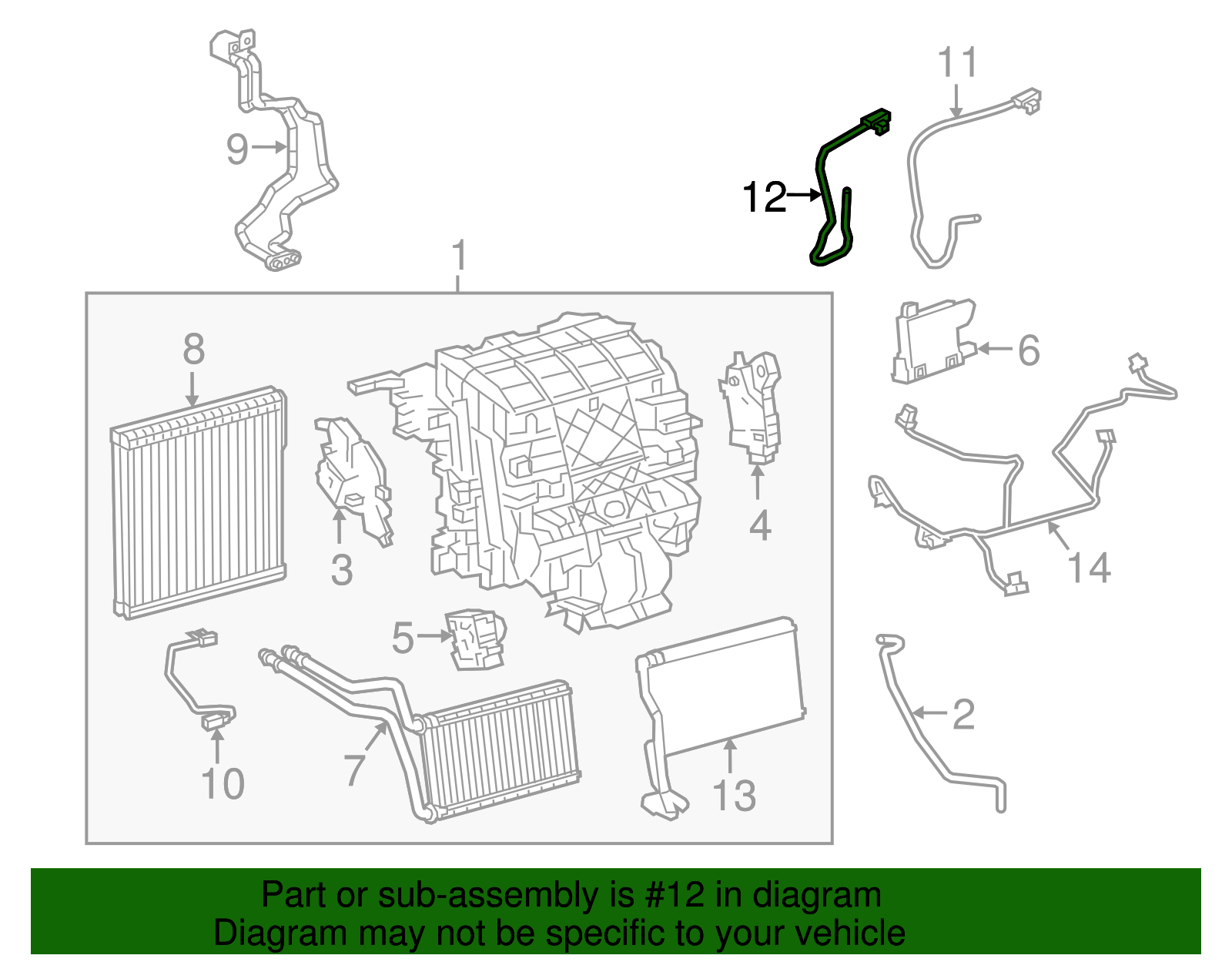 88620-47040 - 2017-2024 Toyota - Temp Sensor | Toyota Parts Delivered