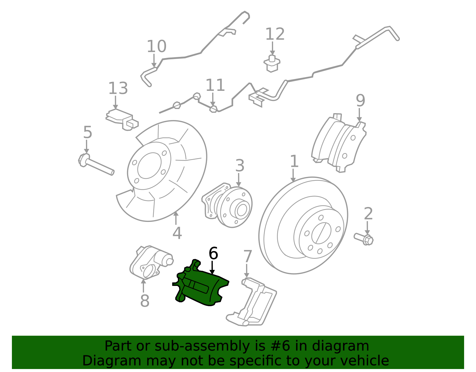 Disc Brake Caliper – Clamp Down with Factory Confidence | AutoNation Parts