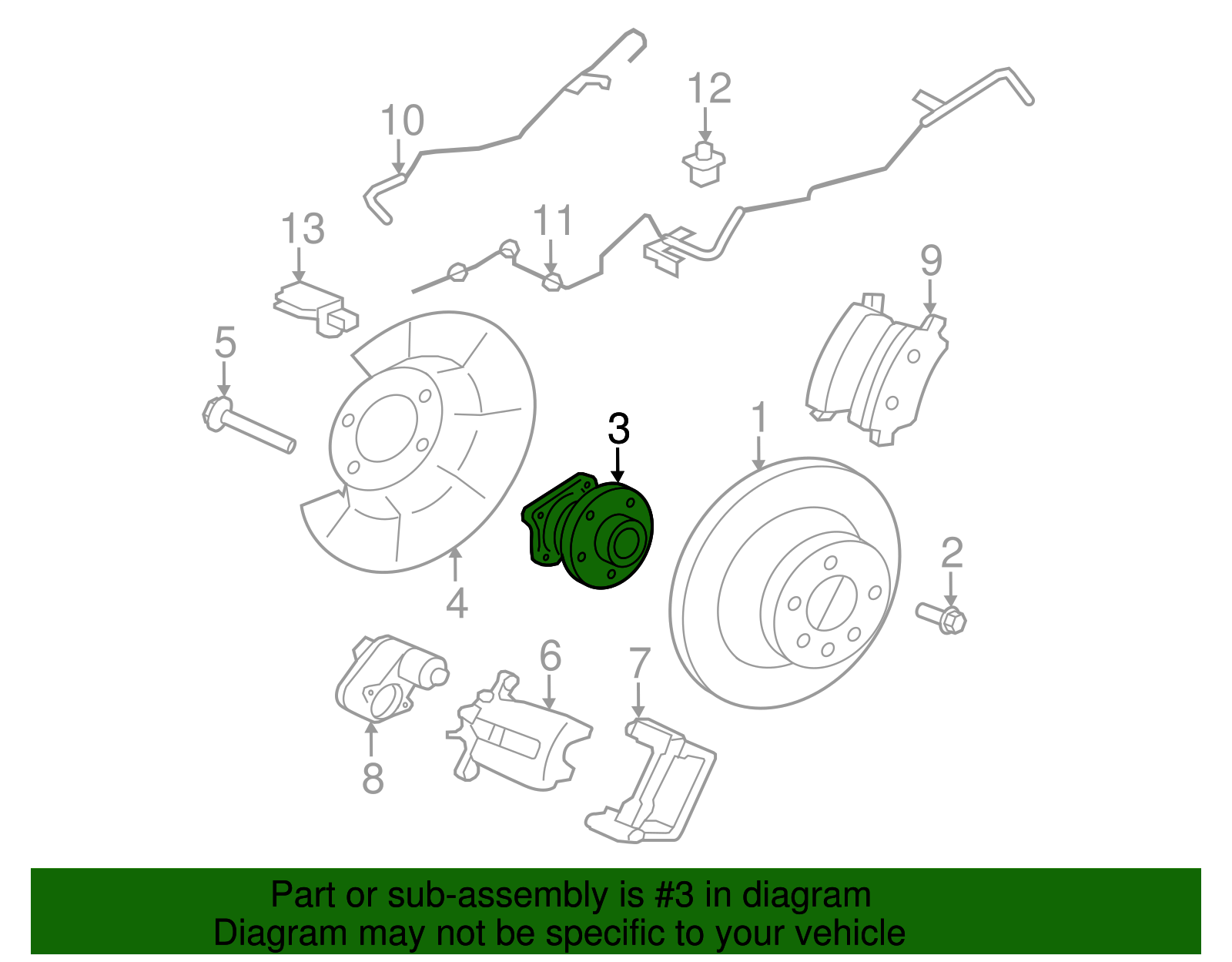2007-2018 Volvo Hub & Bearing 31360027 | TascaParts.com