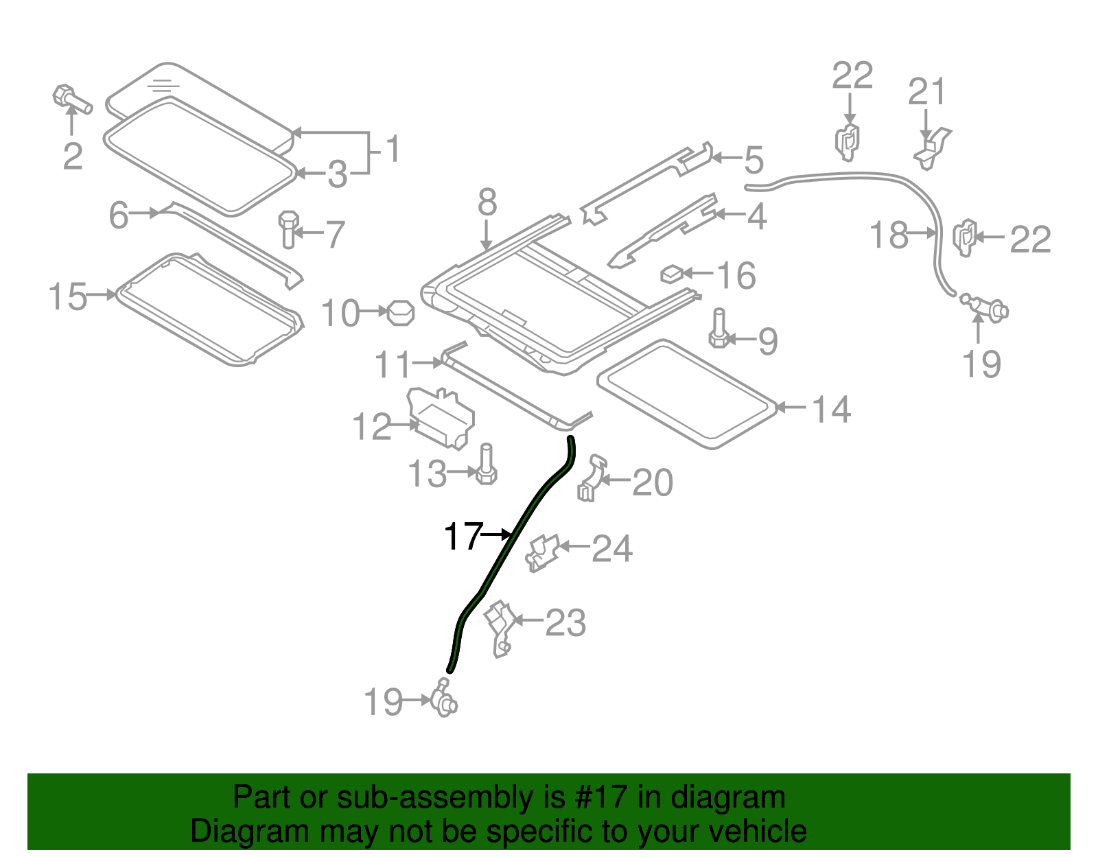 2009-2013 Mazda 6 Drain Hose GS3N-69-921 | Mazda Parts Deals