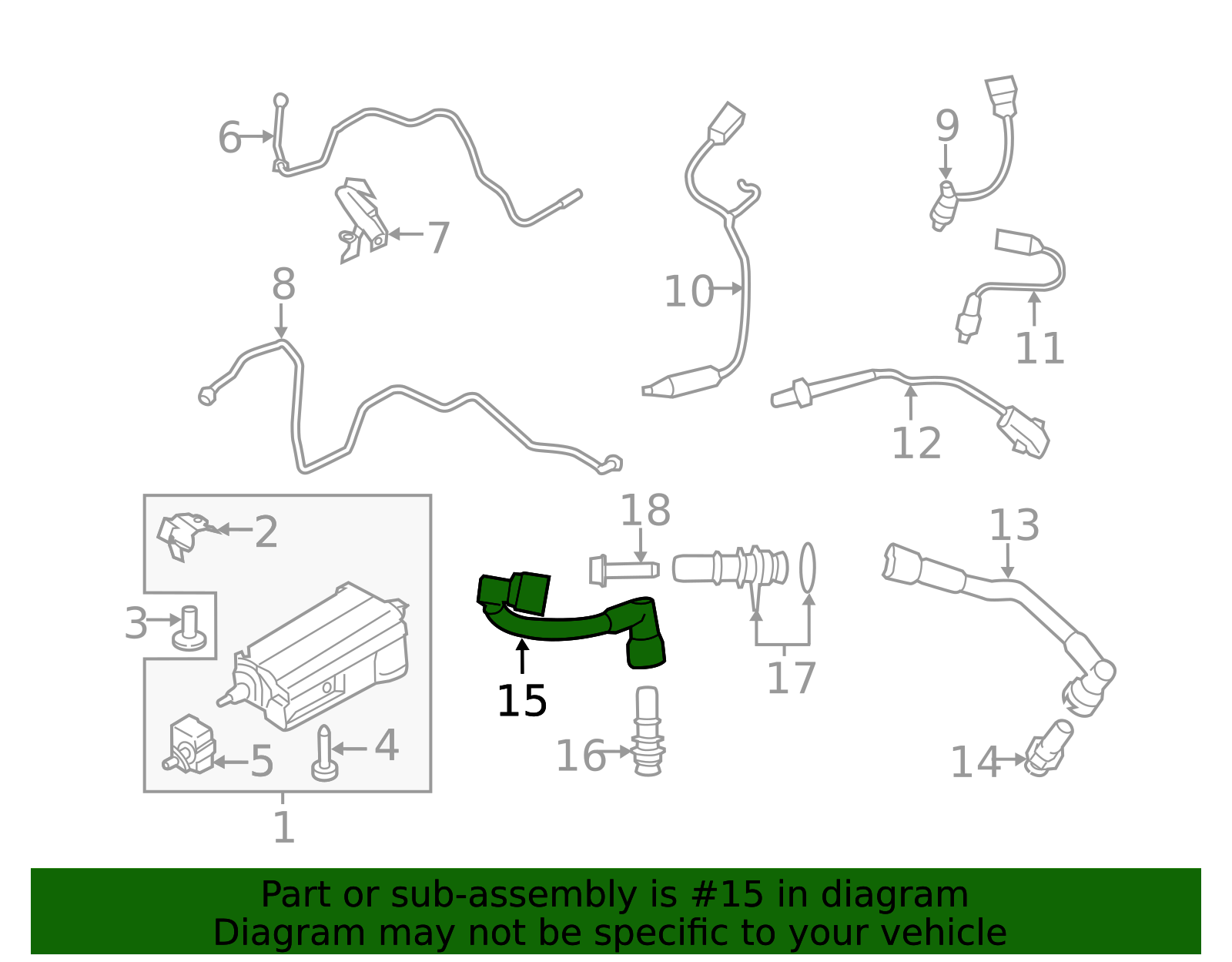KCV-256 - Motorcraft PCV Valve Hose | Dealer Auto Parts