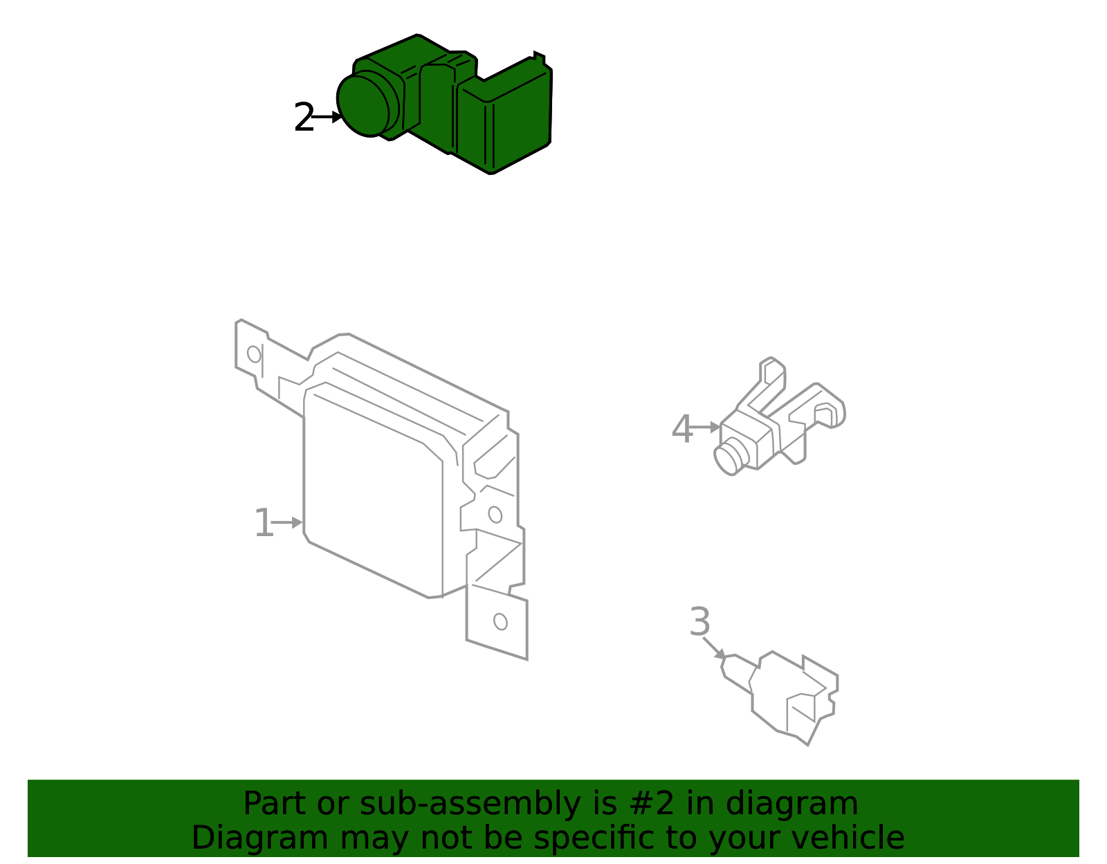 2022-2023 Kia Carnival Park Sensor 99310-S19004SS | TascaParts.com