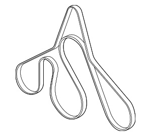 2010-2019 Ford | Serpentine Belt | AL3Z-8620-B | Walls' Ford Parts