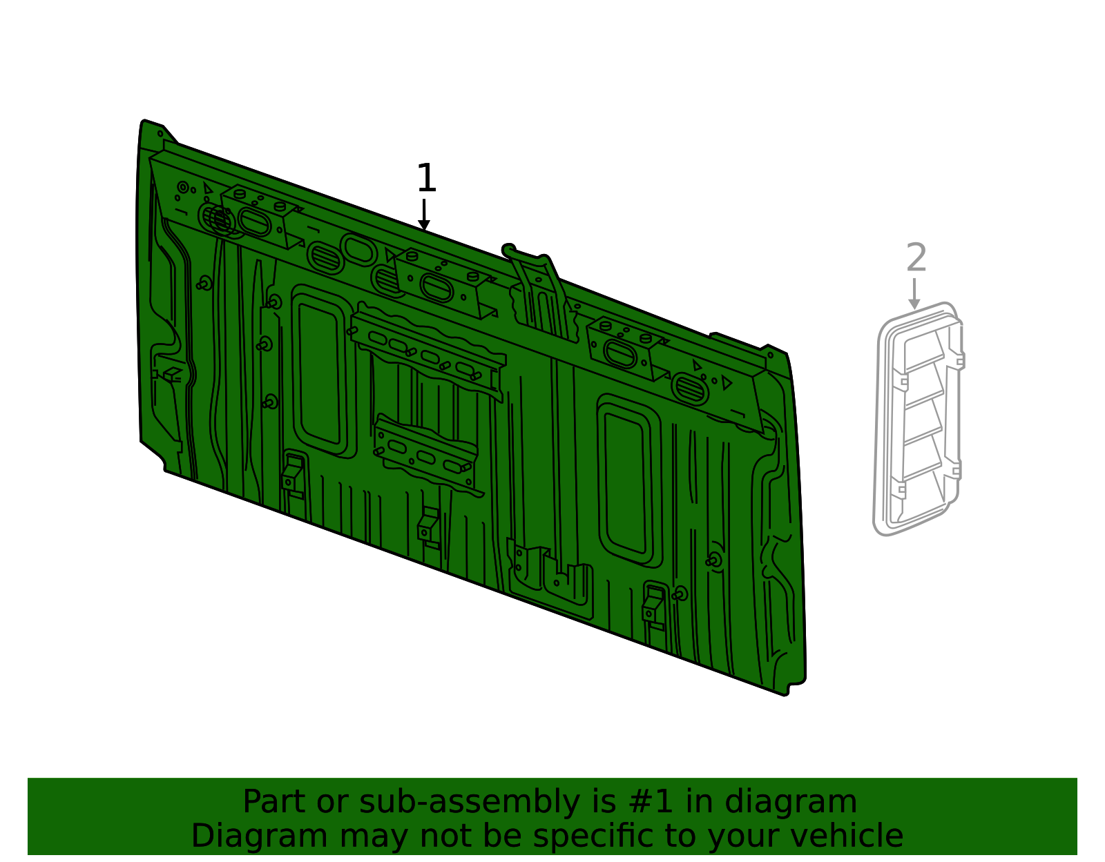 2019-2025 GM Rear End Panel 84538567 GM | GMPartsDirect.com