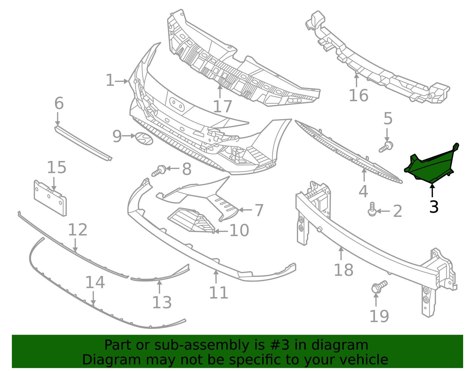 2022-2023 Hyundai Elantra N Air Duct 86543-IB000 | MotorMotor