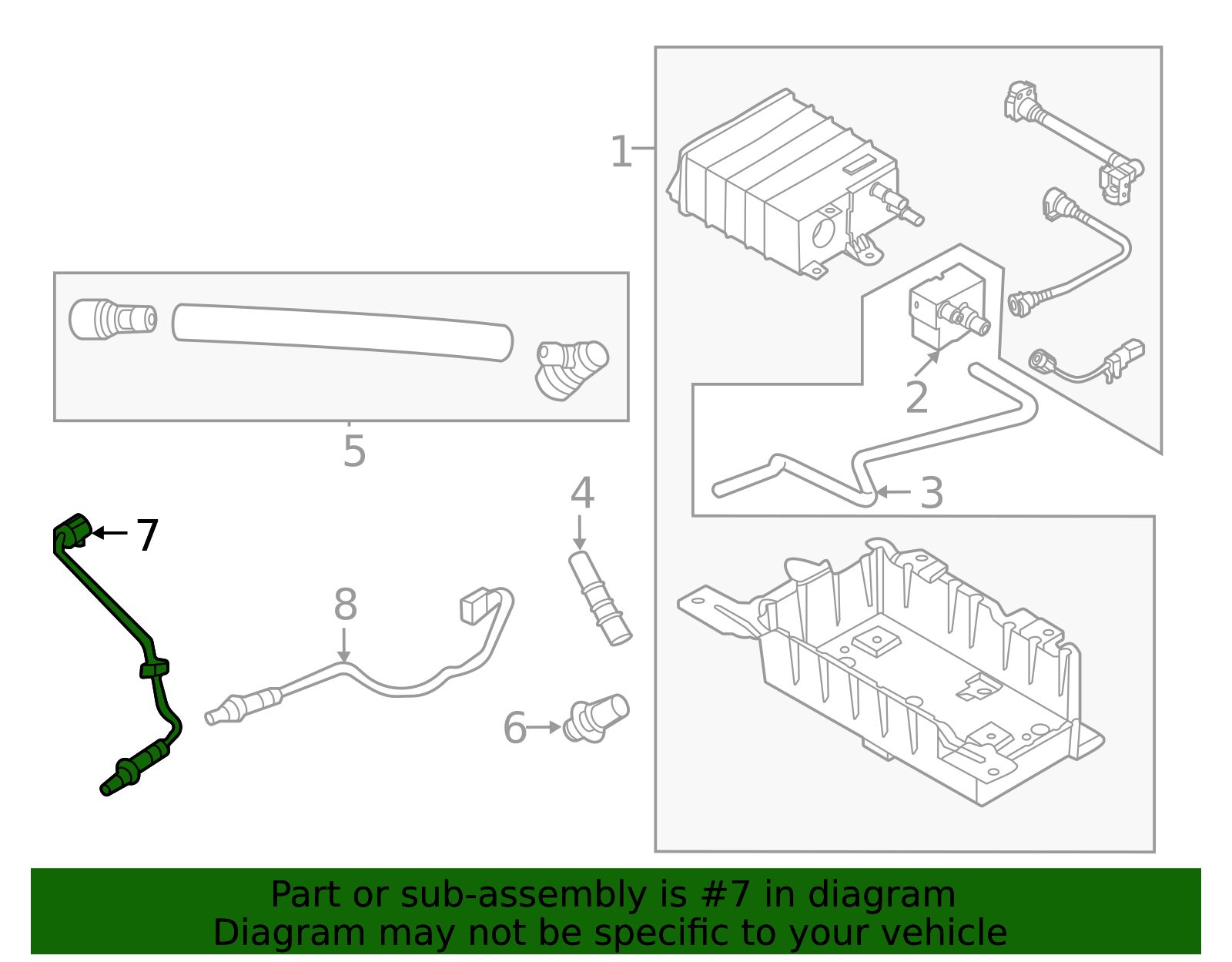 2020-2022 Ford Mustang Motorcraft™ Oxygen Sensor DY-1548 | TascaParts.com