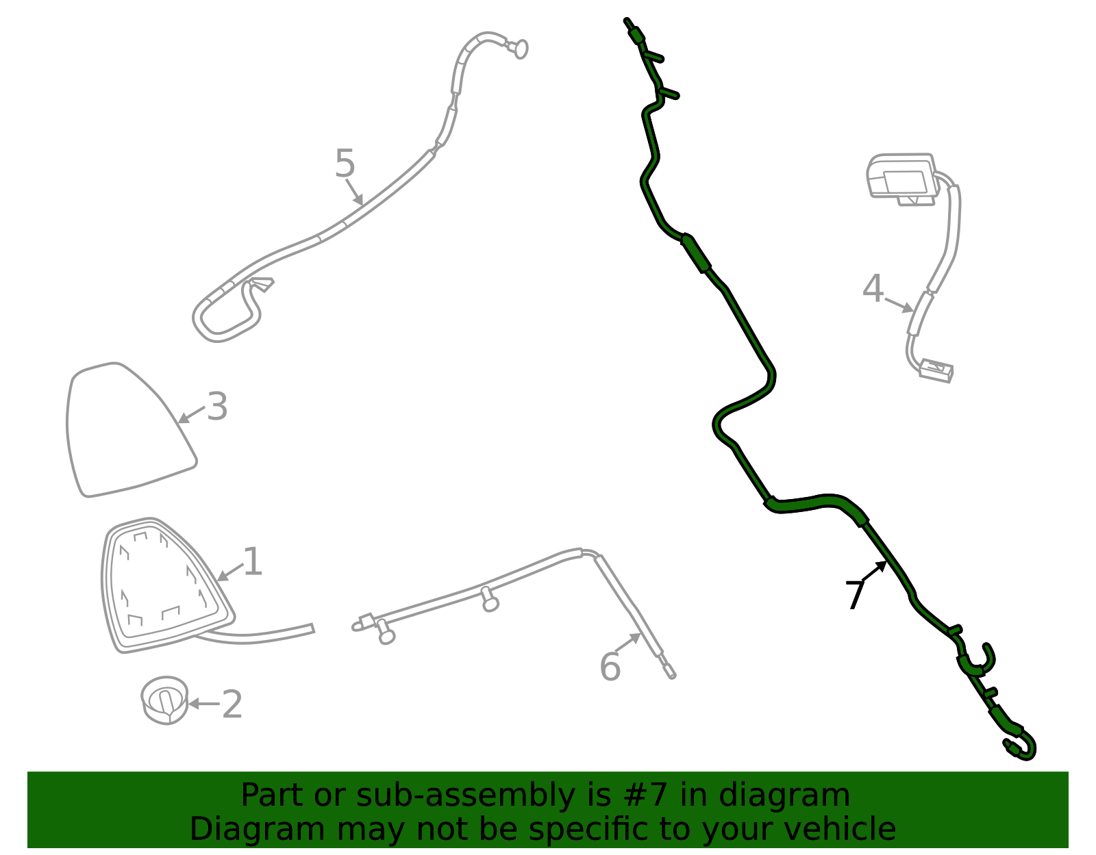 28243-9HF3A - 2023-2025 Nissan Altima - Feed Line | Anicra Nissan Parts