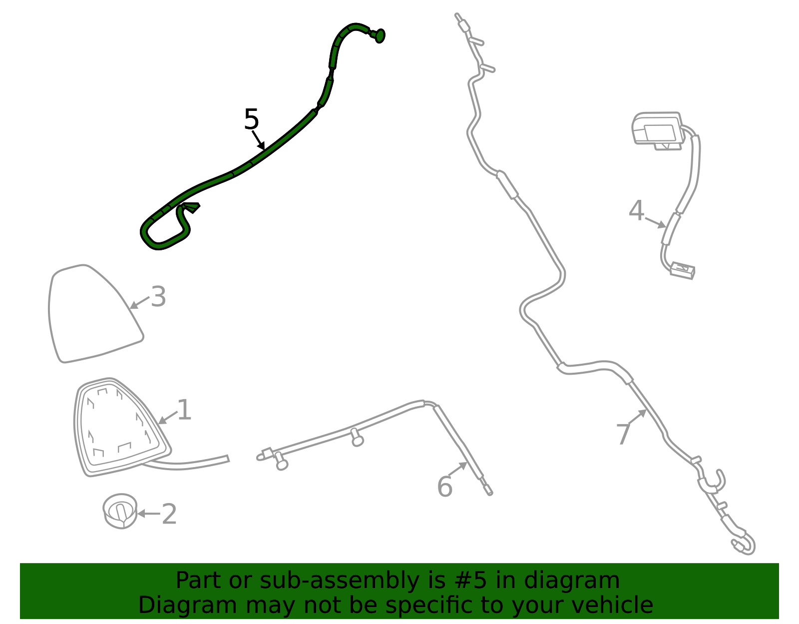 28241-6CA2B - 2022 Nissan Altima - Antenna Cable | Anicra Nissan Parts