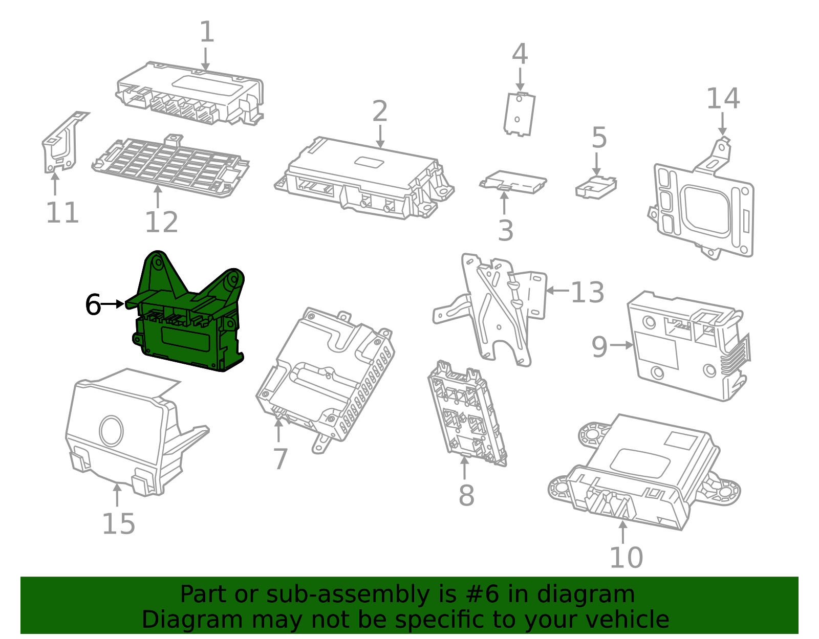 68251159AE - Front Fascia Wiring | Mopar Parts Canada