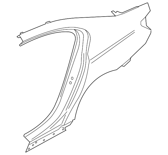 Genuine BMW 41-00-7-413-220 | Quarter Panel Assembly | FREE Shipping on ...