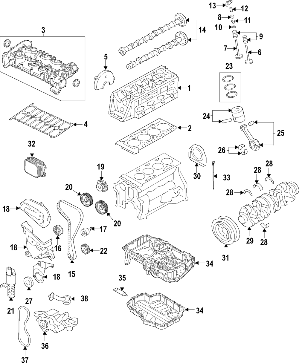 2013-2021 Volkswagen Solenoid 04E-906-455-D | VW Direct Auto Parts
