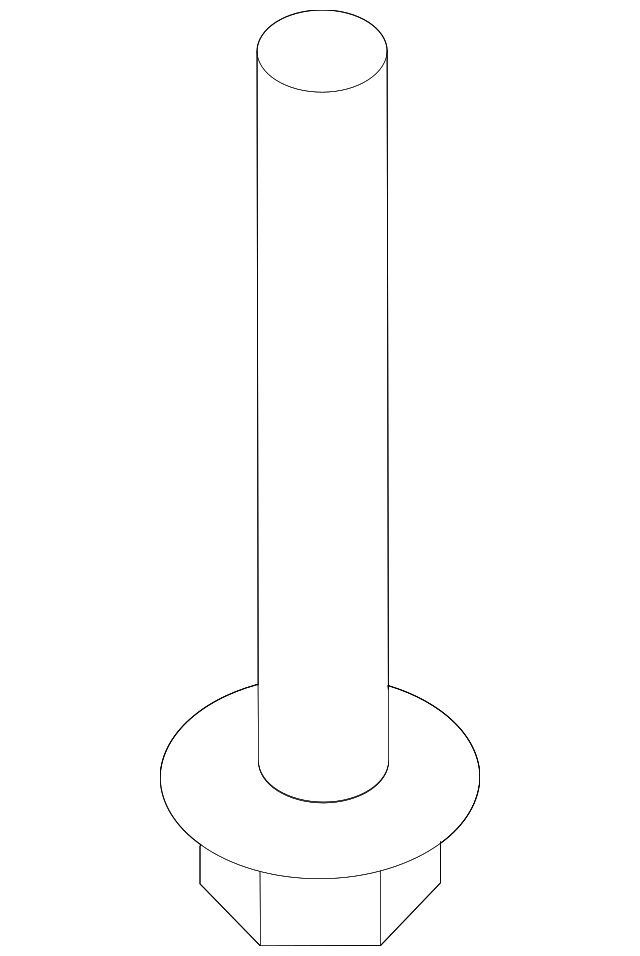 2009-2025 Nissan Engine Cradle Bolt 54459-JK02B | Premier Nissan Parts