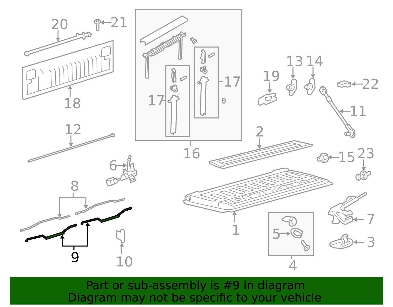 2009-2016 Ford | Link Rod | 9L3Z-99431A79-A | Walls' Ford Parts