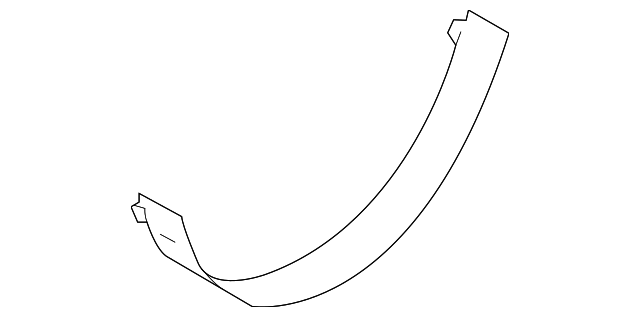 1996-2000 Nissan Pathfinder Lower Shroud 21477-0W000 | Hoffman Nissan Parts