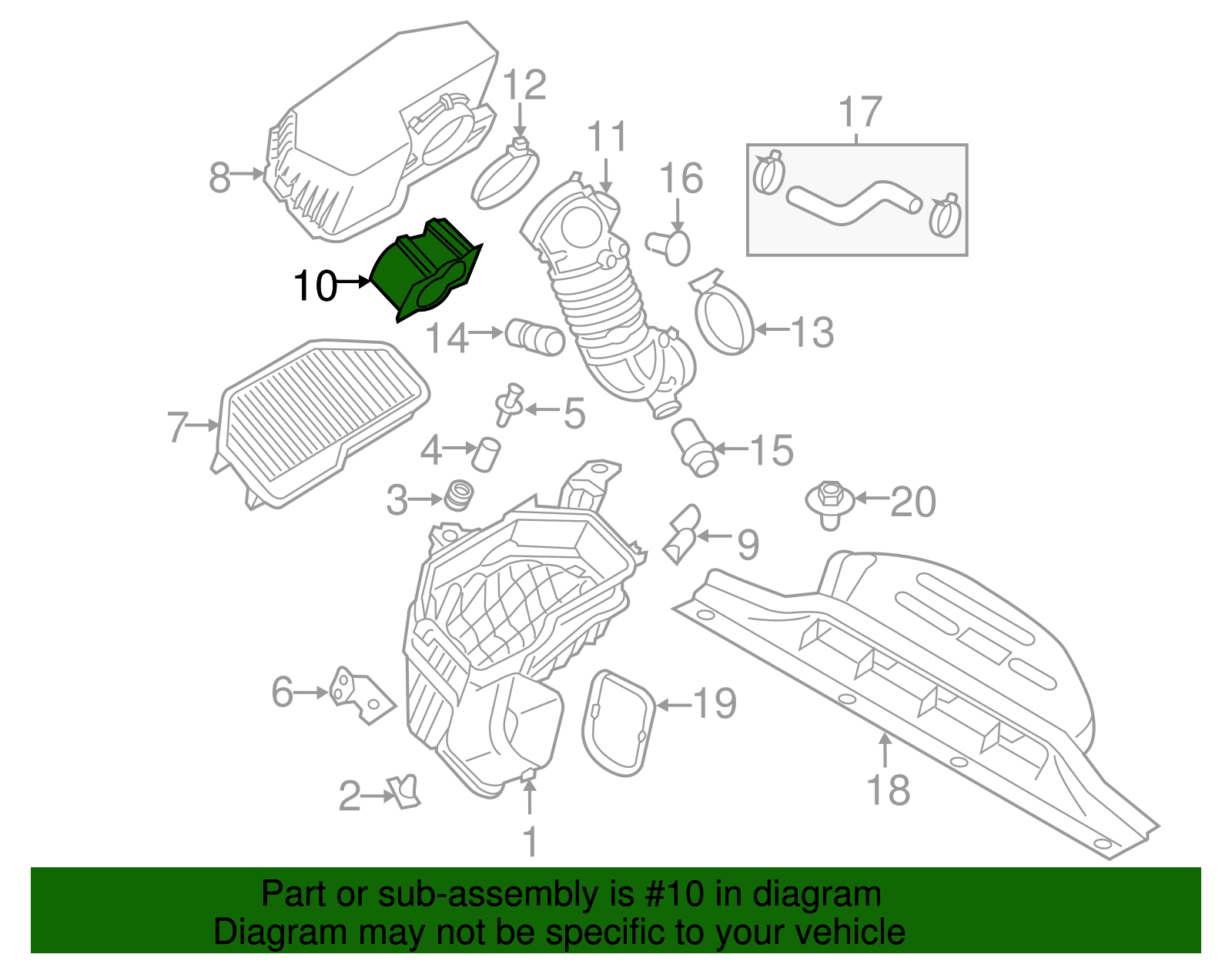 28116-2M200 - Diffuser - 2013 2014 Hyundai Genesis Coupe | World OEM ...