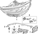 Shop Genuine OEM BMW Headlamp Components | getBMWparts.com
