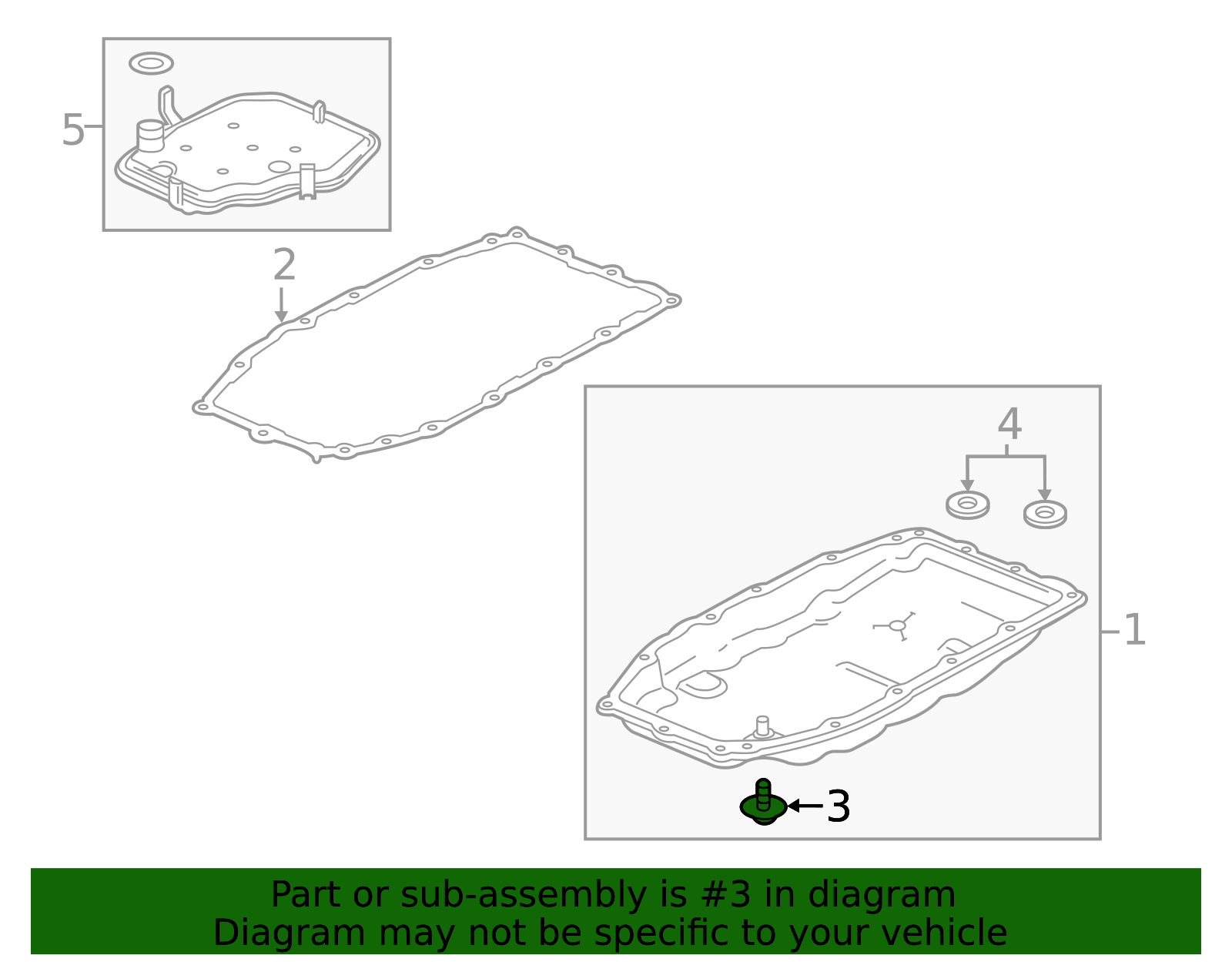 2015-2025 GM Automatic Transmission Oil level Check Plug 24267298 ...