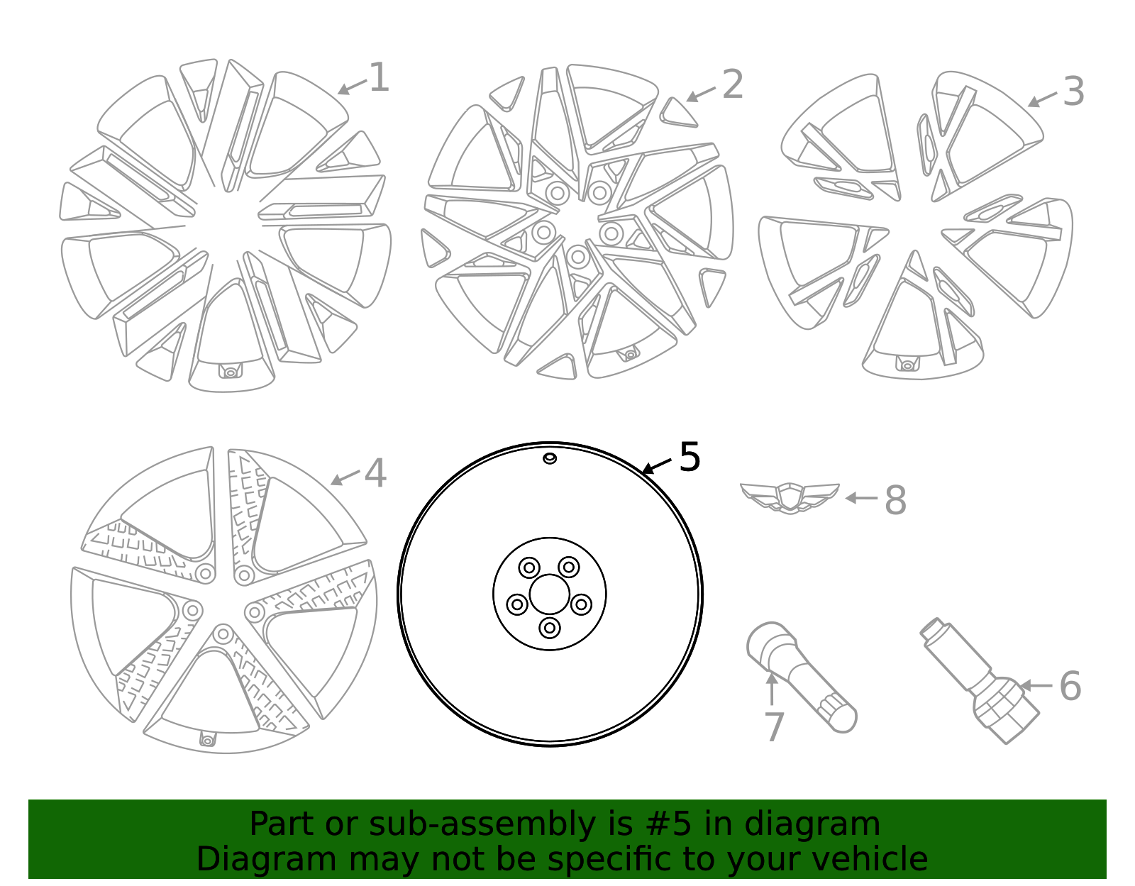 Wheel - Restore Balance and Performance with OEM Quality | AutoNation Parts