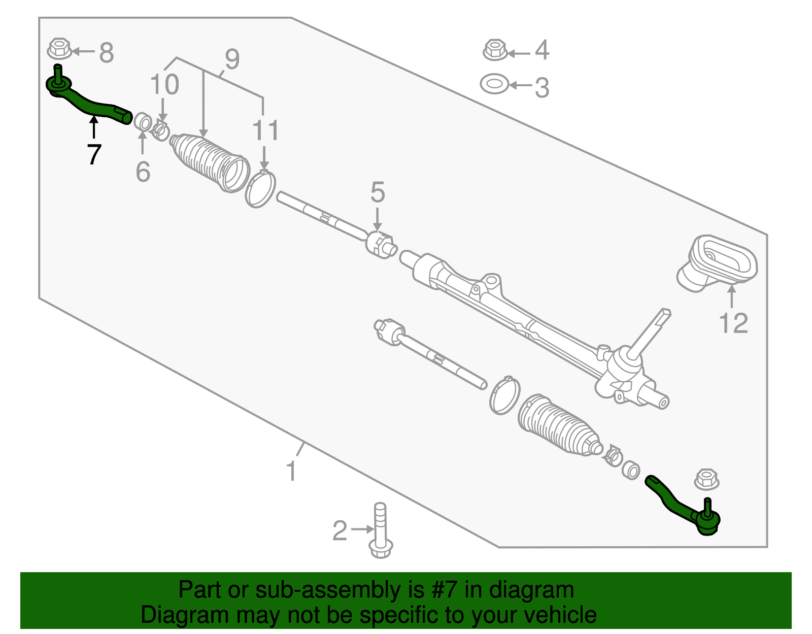 2012-2019 Nissan Socket-Kit Side Rod Outer E8C20-1HK0PNW | Kline Nissan