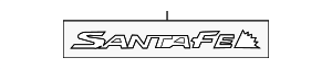 Hyundai - 86310-2W000 - Nameplate - 2013-2018 Hyundai Santa Fe Sport ...