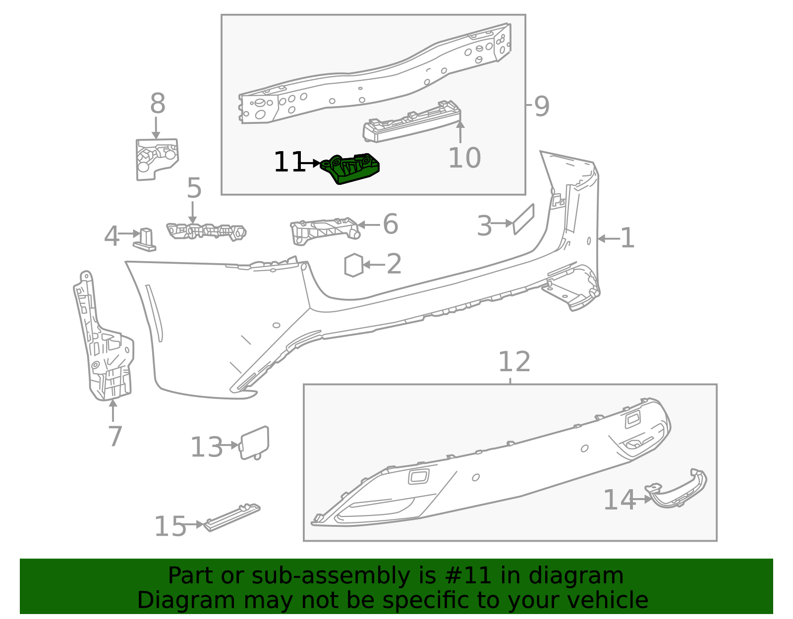 2021-2025 Toyota Mirai Reinforced Plate 52174-62010 | Toyota Parts Center